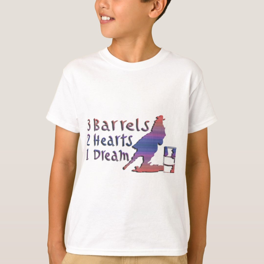 GIRL BARREL RACING T-Shirt | Zazzle