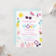 Girl Boho Pool Party Birthday Invitation | Zazzle
