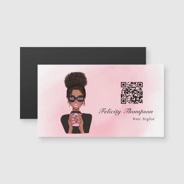 Girl Boss QR Code | Zazzle