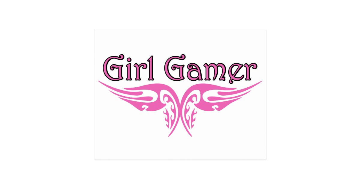 Girl Gamer Postcard | Zazzle.com