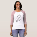 Girl Gamer T-Shirt with Controller | Zazzle
