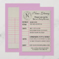 Girl Library Card Baby Shower Pink Invitation | Zazzle
