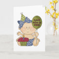 Girl Look Who's One Birthday Tshirts and Gifts Card | Zazzle