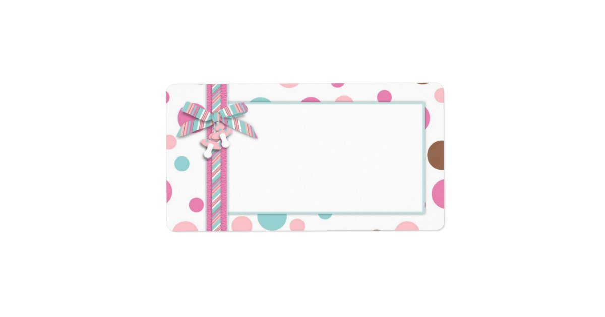 Girl Name Tag FP | Zazzle