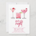 Girl Night Dinner Invitation Template | Zazzle