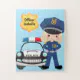 Girl Personalized Police Officer and Patrol Car Jigsaw Puzzle | Zazzle