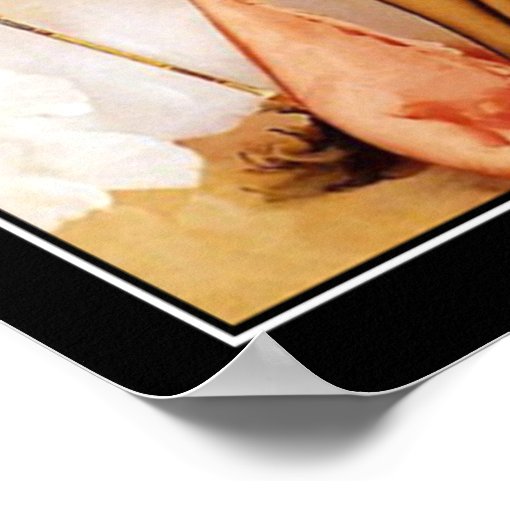 Girl Pin-up classic Poster | Zazzle