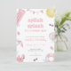 Girl Pink Summer Pool Party Birthday Invitation | Zazzle