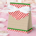 Girl Pizza Party Favor Box | Zazzle