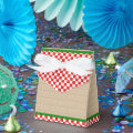 Girl Pizza Party Favor Box | Zazzle