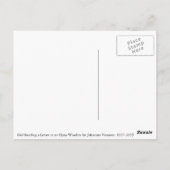 Girl Reading Letter at Open Window by Vermeer Postcard | Zazzle