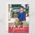Girl Red Photo High School Graduation Party Announcement | Zazzle