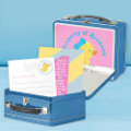 Girl Rubber Duck 1st Birthday Time Capsule Metal Lunch Box | Zazzle
