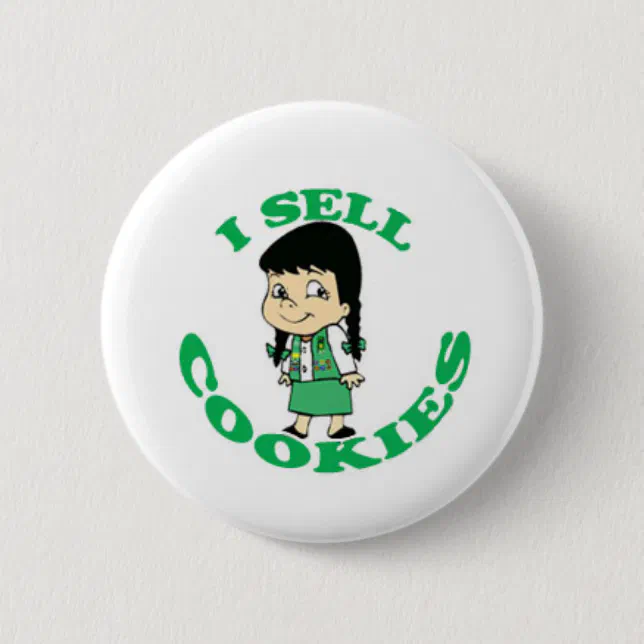 Girl Scout Cookies Pinback Button Zazzle