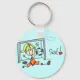 Girl Soccer Goalie Tshirts and Gifts Keychain | Zazzle