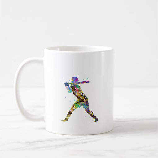 Girl Softball Player Coffee Mug | Zazzle