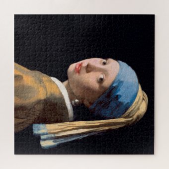 Girl With a Pearl Earring Jigsaw Puzzle | Zazzle