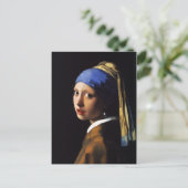 Girl with a Pearl Earring Postcard | Zazzle