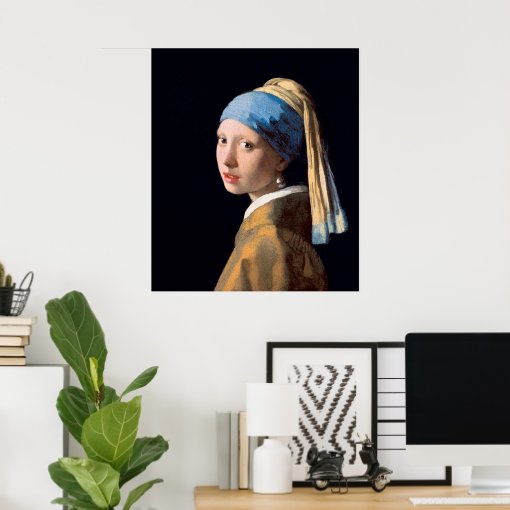 Girl with a Pearl Earring Poster | Zazzle