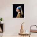 Girl with a Pearl Earring Poster | Zazzle
