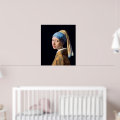 Girl with a Pearl Earring Poster | Zazzle