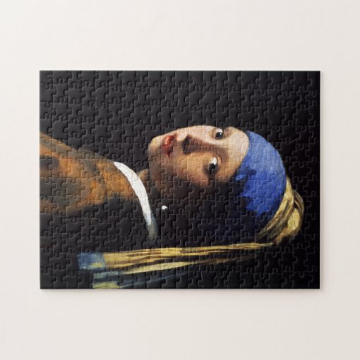 Girl with a Pearl Earring Puzzle | Zazzle