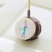 girl with a tail cake pops | Zazzle
