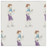 Marathon Runner Fabric | Zazzle.com