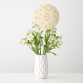 Girls Birthday Yellow Polka Dots And Balloons | Zazzle