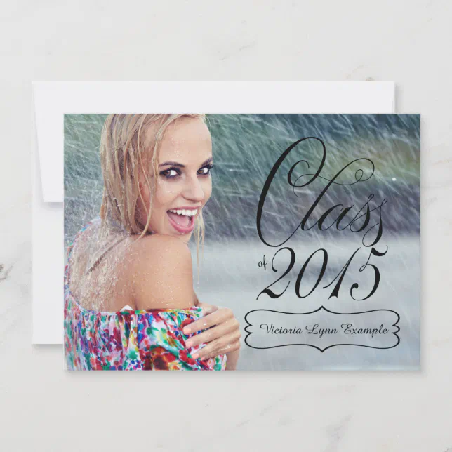 Girls Class of 2015 Graduation Invitation | Zazzle