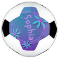 Girls Cool and Fun Personalized Soccer Ball | Zazzle