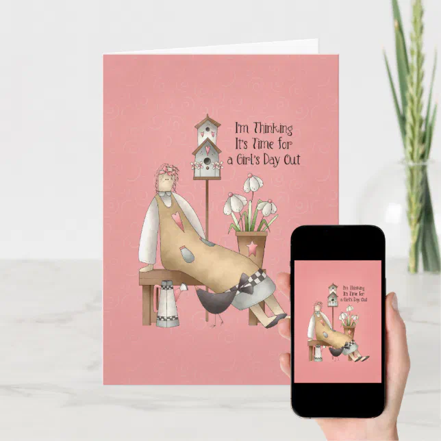 Girls Day Out Invitation | Zazzle