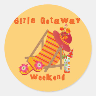 Girls Weekend Stickers | Zazzle