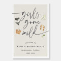 Girls Gone Mild Bachelorette Welcome Sign | Zazzle