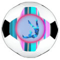 Girls Gymnastics, Power Tumbling, Handspring Soccer Ball | Zazzle