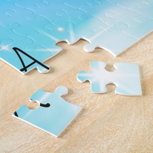 Girls Gymnastics Rainbow Swirls Jigsaw Puzzle | Zazzle