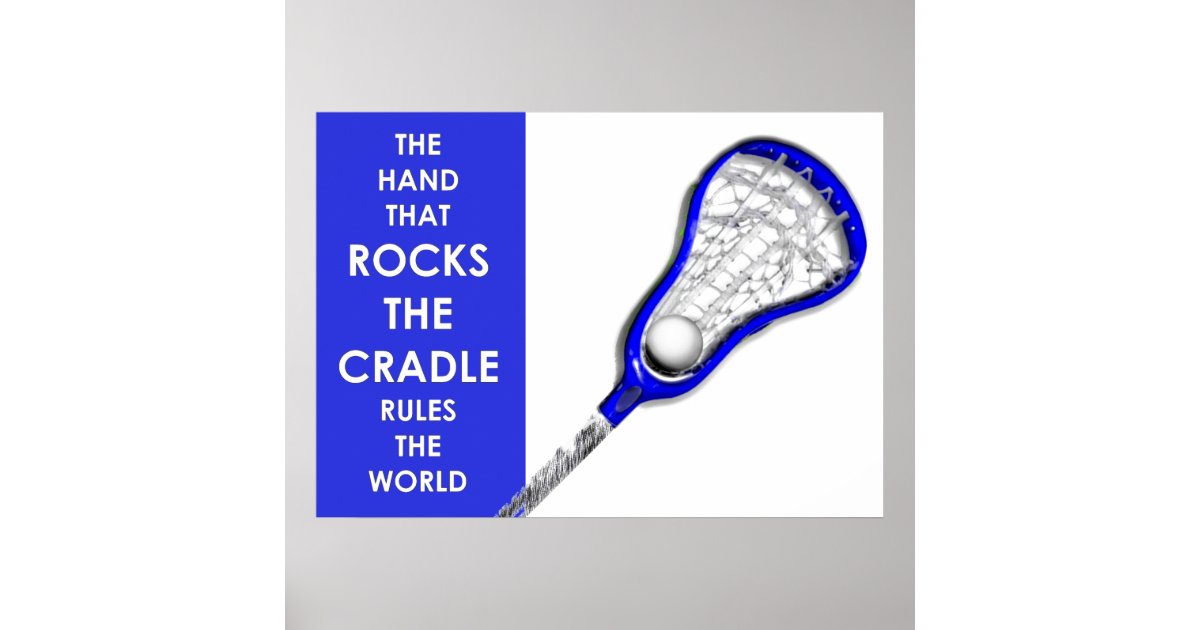 Girls Lacrosse Poster | Zazzle