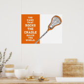 Girls Lacrosse Poster | Zazzle
