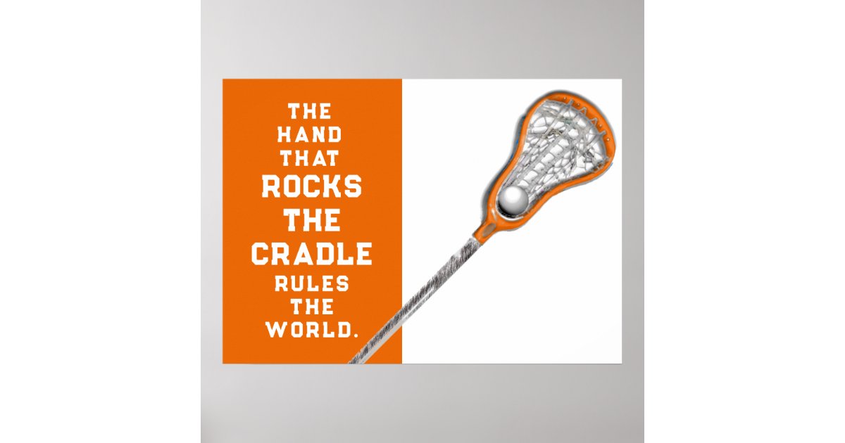 Girls Lacrosse Poster | Zazzle