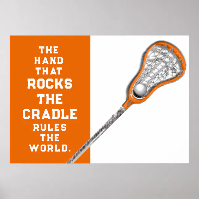 Girls Lacrosse Poster | Zazzle