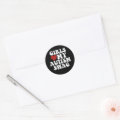 Girls Love My Autism Swag Funny Autistic Boy Gifts Classic Round ...