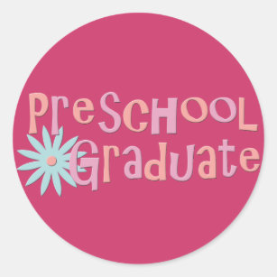 Preschool Graduation Stickers | Zazzle