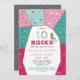 Girls Rock Climbing Birthday Party Invitation | Zazzle