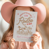 Girl's Rodeo Birthday Party Invitation | Zazzle