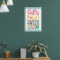 Girls Rule Poster | Zazzle