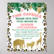 Girls Safari Time Capsule Sign 8x10 inch | Zazzle