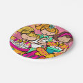 Girls Slumber Party Birthday Paper Plate | Zazzle