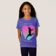 Girls Soccer Purple T-Shirt | Zazzle