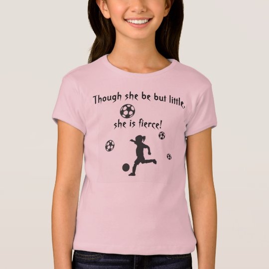 Girls Soccer T-Shirt | Zazzle.com