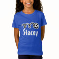 Girl's soccer t-shirts | Personalized name | Zazzle